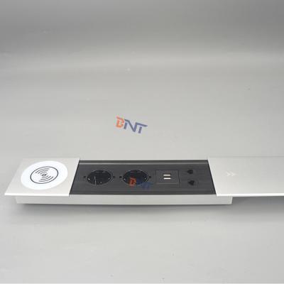 China Furniture Mounted Wireless Charger Slip Cover Socket for sale