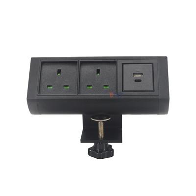 China USB Type C Charger Clamp On Desktop Power Outlet For Office Furniture for sale