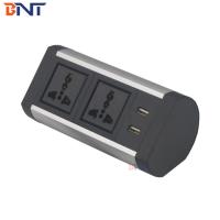 China 240VAC Clamping Table Mounted Desktop Power Socket for sale