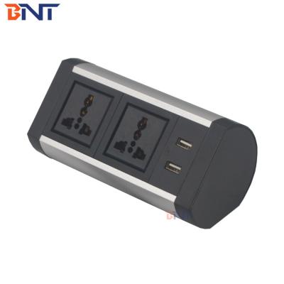 China 240VAC Clamping Table Mounted Desktop Power Socket for sale