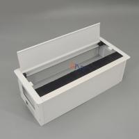 China Rectangular Management Grommet Wire Boxes For Computer Table for sale