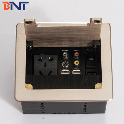 China Office Table Power Socket Desk Mounted With Usb Charging for sale