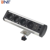China 240VAC EU Power Desktop Clamp Socket For Office Room for sale