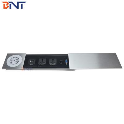 China Multimedia Table Sliding Power Socket With Usb Charging for sale