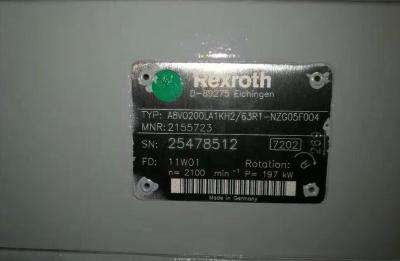 China Rexroth A8VO Series Axial Piston Variable Double Pump for sale