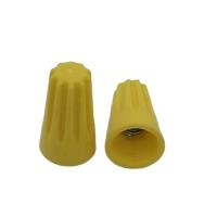 China Double Wing Plastic Screw On Electrical Wire Connector Cord End Spring Wire Nuts for sale
