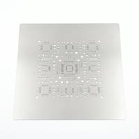 Quality 0.08mm 0.10mm 0.12mm SMT Stencil SMT Frameless Steel Sheet High Precision for sale