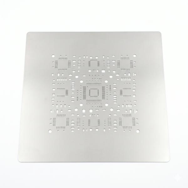 Quality 0.08mm 0.10mm 0.12mm SMT Stencil SMT Frameless Steel Sheet High Precision for sale
