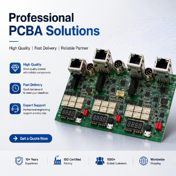 Quality High Density HDI Multi Layer Embedded Control Board Gold Finish for sale