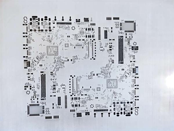 Quality 50×140cm Framed SMT Stencil High Precision For Long LED Light Panels for sale