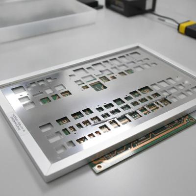 China PCB Assembly SMT Stencil with Board Thickness 0.005 to 0.250 Inch and Electropolished Surfacefinish Ensuring Solder Paste Printing for sale