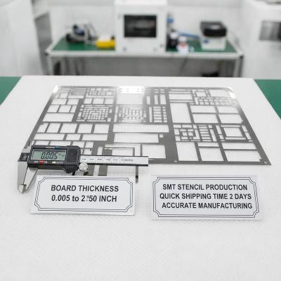 China Framed SMT Solder Paste Stencil Board Manufacturing Service with High Precision Laser Cutting Including Inspection for sale