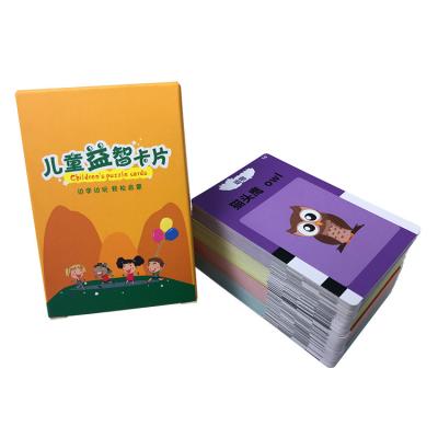 Cina la sfida di alfabetizzazione della carta patinata 300Gsm carda 6x9cm con la laminazione opaca in vendita