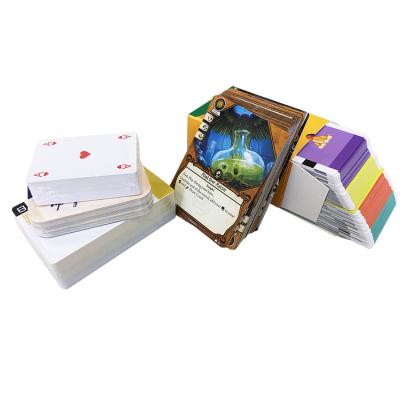 China de Speelkaarten die van de de Douanedruk van 4C 60mmx90mm het levensfilosofie leren Te koop