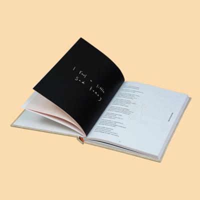 중국 셀프 출판 시는 맞춘 B5 리넨제 CMYK 프린팅을 출력하는 하드커버 책을 수집합니다 판매용