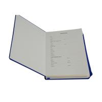China Cloth Fabric Hardcover Journal Printing Planner Custom Hardbound Notebook for sale