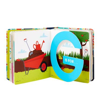 Cina la stampa del libro del bordo della foto della carta patinata 157Gsm, ha tagliato i libri educativi del bambino in vendita