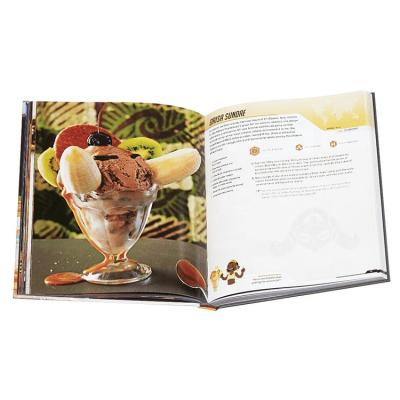 Cina Lucido/Matt Finish Hardcover Book Printing, libro di derivazione di ricetta dello spazio in bianco della copertina dura in vendita