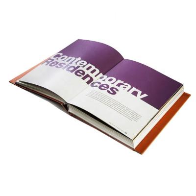 Cina Libro dalla copertina rigida del tavolino da salotto che stampa la carta bianca eccellente della natura di Uncoatd 157Gsm in vendita