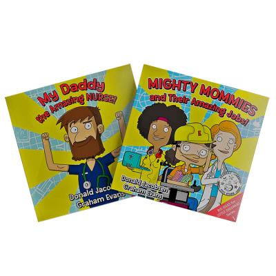Cina Rifinitura di superficie di timbratura calda di servizi di stampa del libro di fumetti della copertina dura in vendita