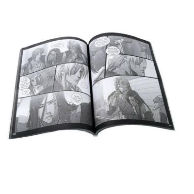 Cina Stampa lucida del libro di copertura molle di rivestimento, servizi di stampa novelli comici inglesi in vendita