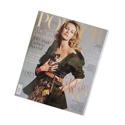 Cina C2S ricoperto lucido Art Paper Magazine Book Printing, parte posteriore di carta Porter Magazine Print in vendita