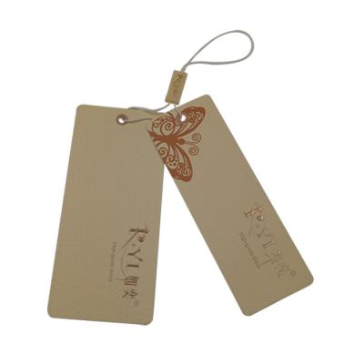 Cina Stampa offset Hang Tag Labels per l'indumento dell'abbigliamento della maglietta in vendita