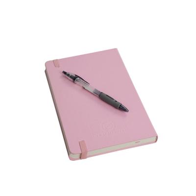 China Custom A5 Ruled Fabric Hardcover Journal Printing With Hot Foil Stamping Logo for sale