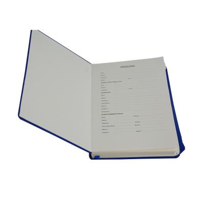 China Promotional A5 Notebook Printing 200p 100 Sheets Natural Ivory Paper for sale