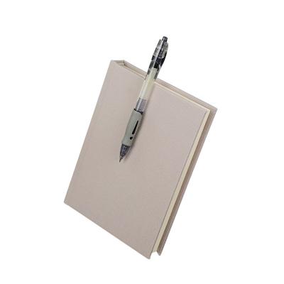 China 140x210MM Custom Hardcover Journal nature ivory paper soft touch cotton fabric cloth for sale