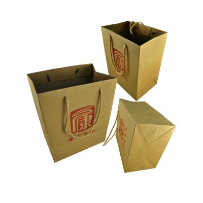 China C1S Art paper Handmade Paper Bags Holographic hot foil stamping for sale