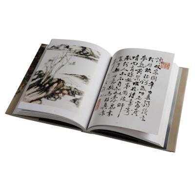 中国 袖が付いているオフセットのハードカバー本の印刷の綿織物カバー材料 販売のため