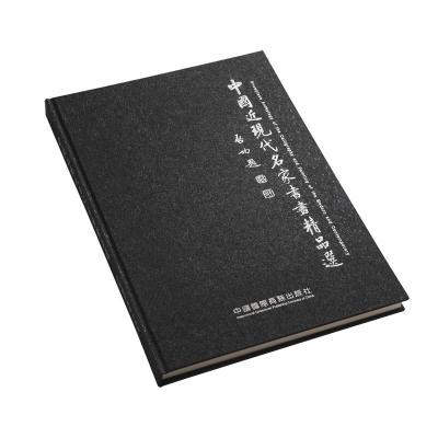 Cina Il Silkscreen di stampa del libro con copertina rigida dell'OEM ha stampato la carta di struttura del tessuto in vendita