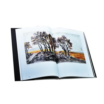 Cina Il Silkscreen di stampa del libro con copertina rigida dell'OEM ha stampato la carta di struttura del tessuto in vendita