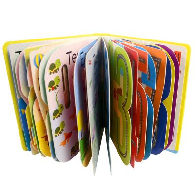 Cina servizio di stampa duro impermeabile del libro del bordo 7inch a richiesta per i bambini conoscitivi in vendita