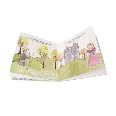 Cina la farfalla di stampa del libro del bordo della foto 700gsm che lega il film lucido di CMYK ha laminato in vendita