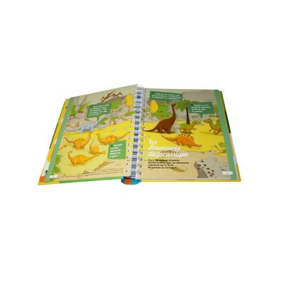 China Hardcover Spiral Bound Book Printing , Metal Coil Spiral Binding Books Services for sale