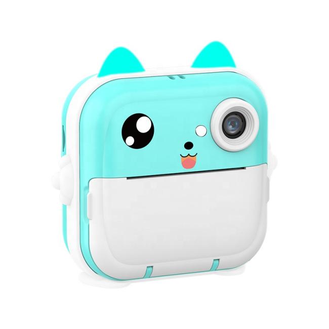 X11S Mini Dual Lens Kids Camera 1080P Bunny Cartoon Children Camera Adorable Toy Kids Selfie Digital Camera As Gift Prize