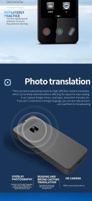 China 400x960 Portable Photo Record Text Voice Translator Device Offline online for sale