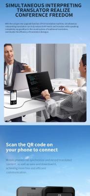 China 400x960 Portable Photo Record Text Voice Translator Device Offline online for sale