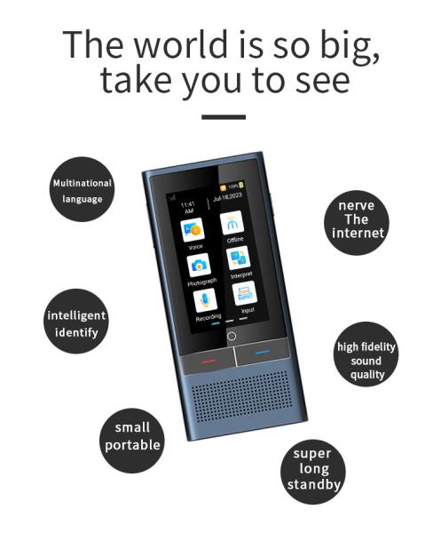 Quality Automatic Verbal Spanish Instant Voice Translator Device For 138 Languages for sale