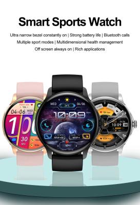 China Health Monitor Women's Bluetooth Watch Amoled Calling Smartwatch For Android IOS for sale