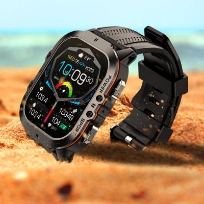 China Sport Smart Watch C26 1,96 Zoll AMOLED großer Bildschirm Explosions- und Tropffestgehärtetes Glas verwenden zu verkaufen