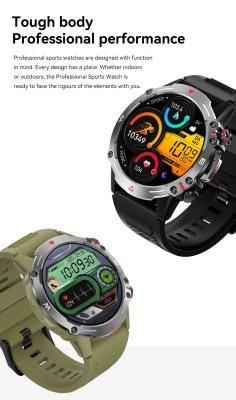 China 1.43inch HK87 Smart Watch 410mAh Battery AMOLED NFC ECG Monitor for sale