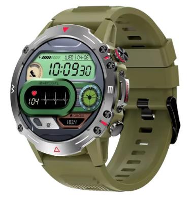 China 1.43inch HK87 Smart Watch 410mAh Battery AMOLED NFC ECG Monitor for sale