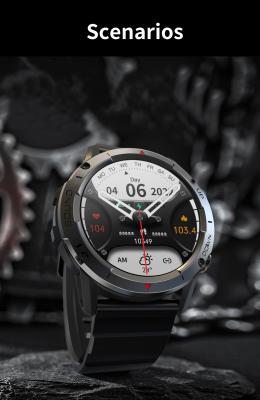 Cina Nuovo NX9 Difesa Sport Bluetooth Call Smart Watch 1.39 Con schermo rotondo Ultra Long Standby in vendita