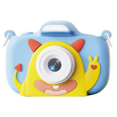 China 1080P HD Câmera infantil de 2,4 polegadas Câmera infantil com caixa de silicone Brinquedos para presentes de Natal à venda