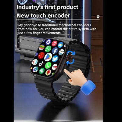 Китай CD12 Touch Encoder Smartwatch 2,26 дюймовые Amoled Smart Watch 180° вращающаяся камера 2080Mah батарея GPS WIFI Глобальный звонок продается