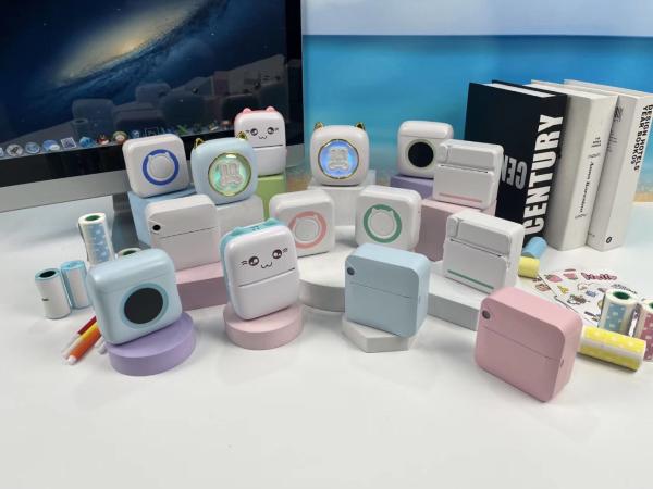 C9 Bluetooth Mini Thermal Printer Portable HD Wireless Printing Self-adhesive Paper for Label/Picture/Photos/Receipts/Notes/List