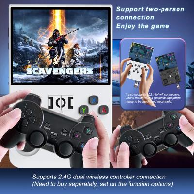 China Open Source R36 PRO Retro Handheld Video Game Console Linux System 3.5 Inch IPS Screen Portable Game Console for sale